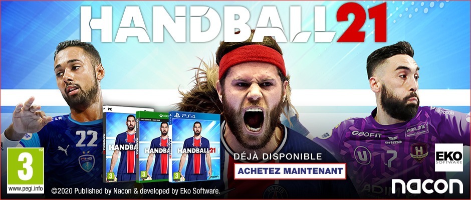 Le jeu vidéo Handball 21 désormais disponible